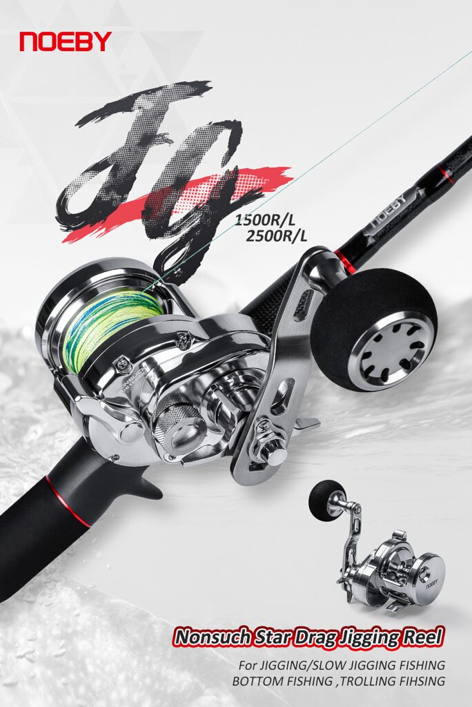 Noeby | South Africa - Nonsuch Jigging Reel | JG1500R, JG2500R